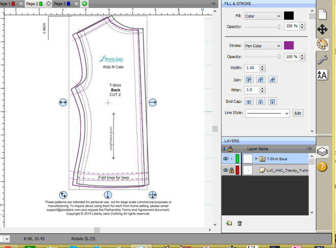 Trace Method Step 8 – Set Up the Pattern Piece for Cutting ...