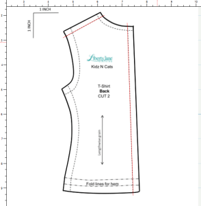 Trace Method Step 6 – Add Pattern Markings (Draw Lines) – Innovations ...